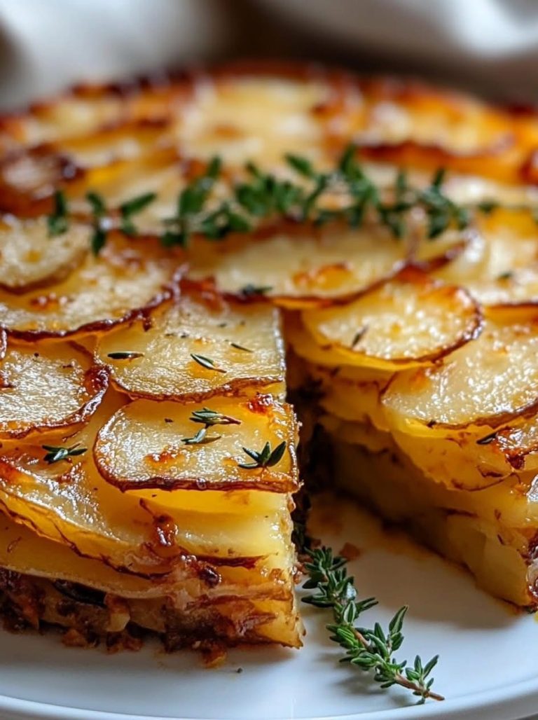 Crispy Balsamic-Thyme Potato Torte – Tasty Meals